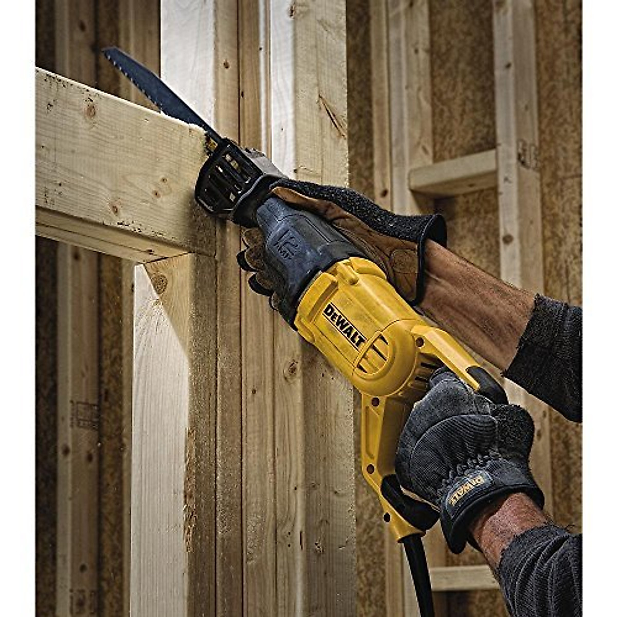 DEWALT Reciprocating Saw, Corded, 12-Amp (DWE305)