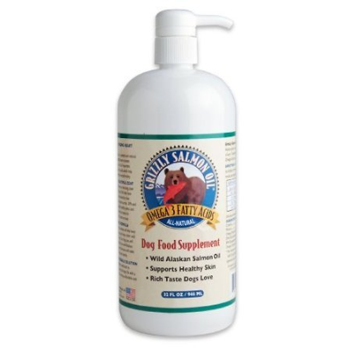 Grizzly Salmon OGrizzly Salmon Oil 32oz