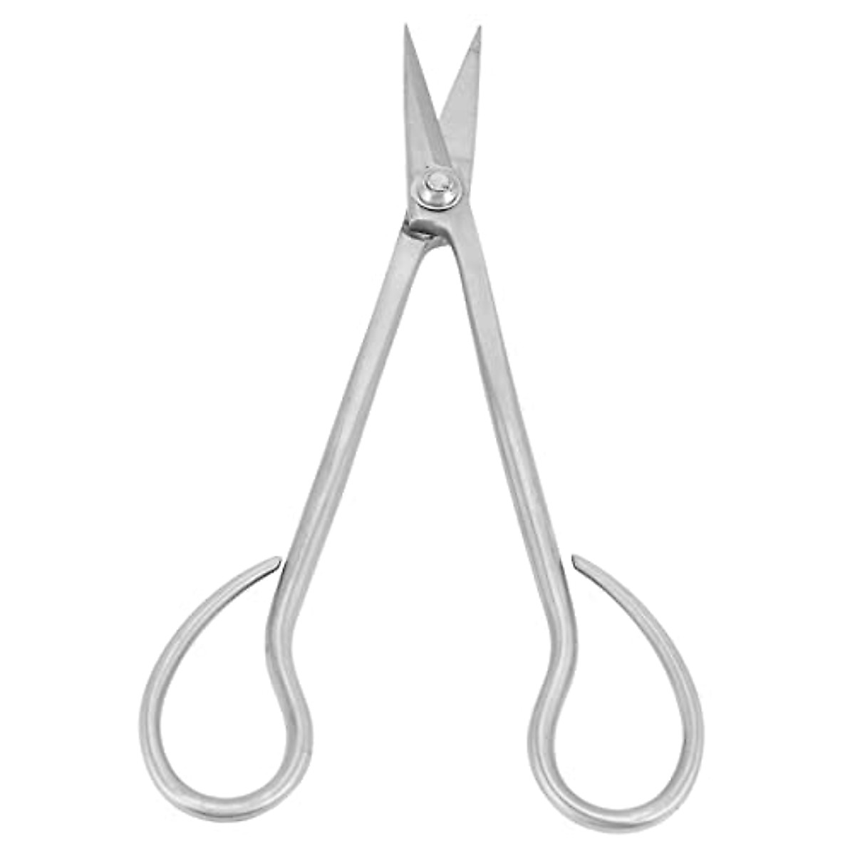 VOLDAX Bonsai Scissors Stainless Steel Leaf Sprout Shears with Long Handle for Garden Flower Vegetable Bonsai Tools Set