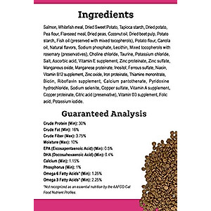 Tender & True Salmon & Sweet Potato Recipe Cat Food, 3lb