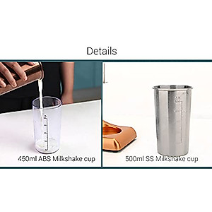 Handheld Electric Milk Shaker Maker, 110 V Milk Frother, Mini Automatic Drink Cream Mixer Blender Egg Beater Whisk Milk Shaking Machine for Kitchen Coffee Cooking Baking