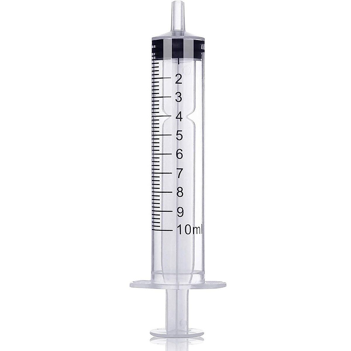 100 Pack 10ml Syringe Without Needle, Graduated Oral Medication Syringes for Labs, Measuring Liquids, Feeding Meds, Watering, refilling, Home Care