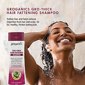 Groganics Thick Hair Fattening Shampoo 8.5oz