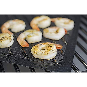 BBQ Butler Non-Stick BBQ Mesh Grill Mat- Perfect For Smokers - Traeger, Green Egg, Kamodo Compatible