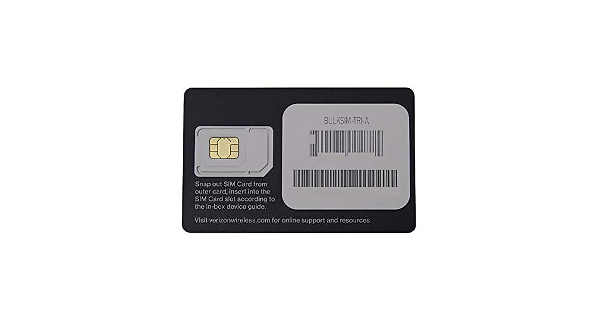 Verizon 4G LTE SIM Card - All Sizes for Any Device