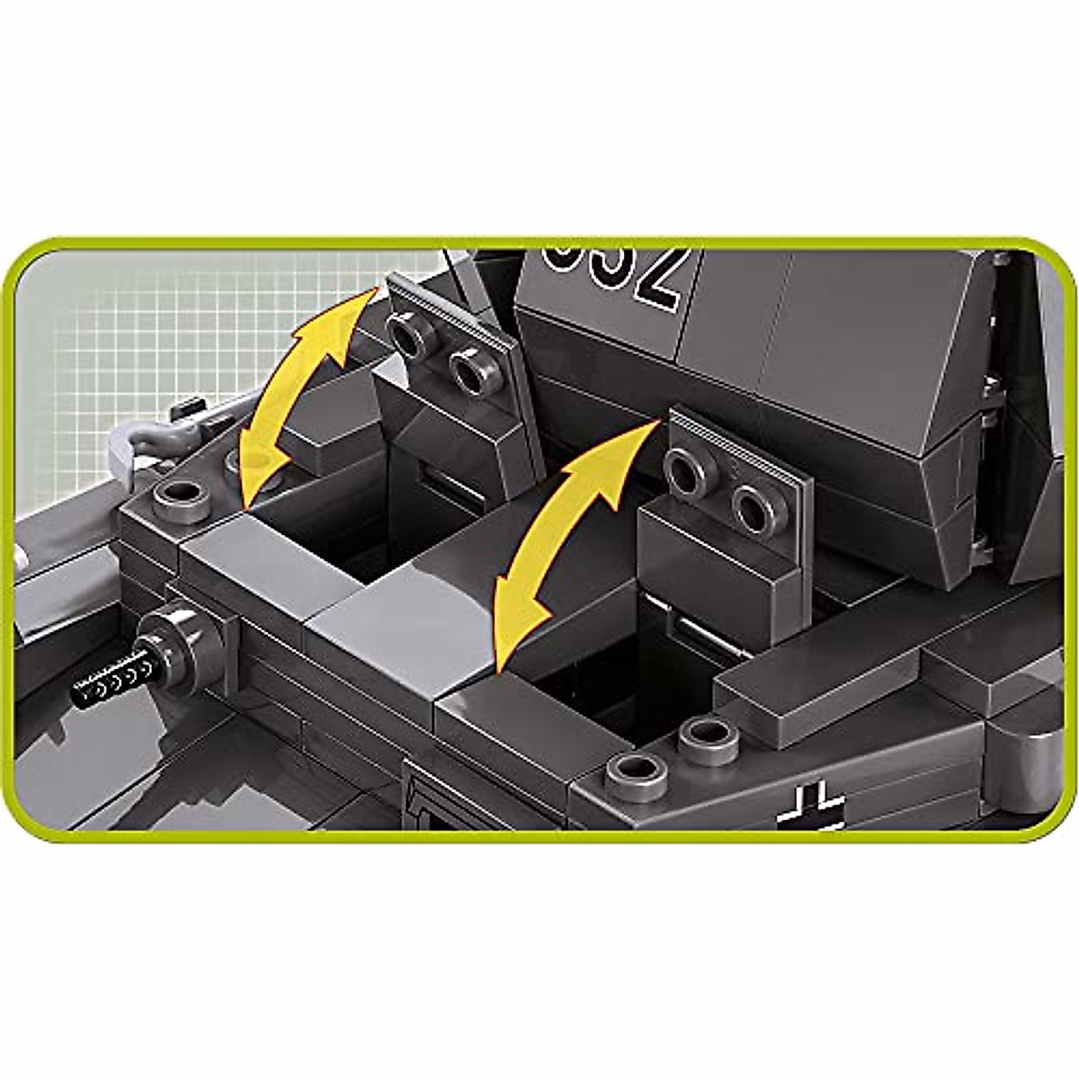 590 Pcs Historical Collection WWII /2548/ Flakpanzer Iv Wirbelwind