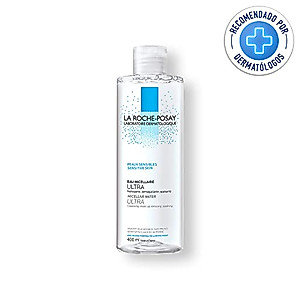 La Roche-Posay Micellar Cleansing Water for Sensitive Skin, Micellar Water Makeup Remover, Cleanses and Hydrates Skin, Gentle Face Toner, Oil Free