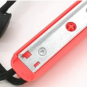 1 Pair of Joy-Con Handle Controllers with anti-slip Lanyards for Nintendo Switch Video Games-Red