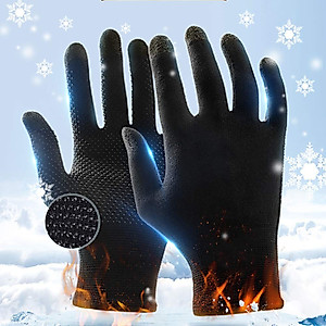 Rakizbe Gaming Gloves for Touchscreen, High-Sensitive Anti-Sweat Breathable Seamless Game Gloves for PUBG Mobile/Knives Out/Rules of Survival