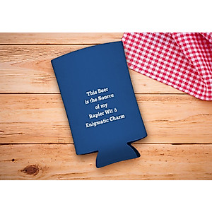 Wedding Party Supplies Any Text Custom Coolie 24-Pack Personalized Ultra Slim Can Coolies Twilight