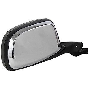 RAREELECTRICAL New Right Side Mirror Compatible With Ford Bronco F100 F150 F250 F350 F450 Manual 1992 1993 1994 1995 1996 1997 By Part Numbers Fo1321152 955015 F7tz 17682 Daa 61033F Fd25r
