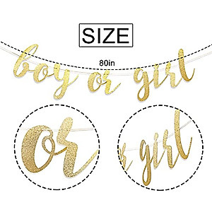 Boy or Girl Banner - Gender Reveal Decorations Banner, Boy or Girl Sign,baby Shower Banner for Boy/girl, Baby Girl Shower,oh Baby Banner,girl Baby Shower,it’s a Girl Banner