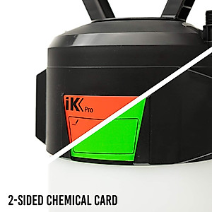 The Rag Company Goizper Group iK Sprayers - Foam Pro 12 Pump Sprayer - Professional Auto Wash, Dry/Wet Foam Spray, Pressure Release Safety Valve, PVC Hoses (6 Liters), Multicolor (IKS-82676+RAG)