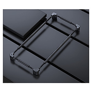 Duanmuci Yhuisen Aluminum Metal Adjustable Frame Bumper Case Compatible with Sony Xperia 1 III (Color : Black)