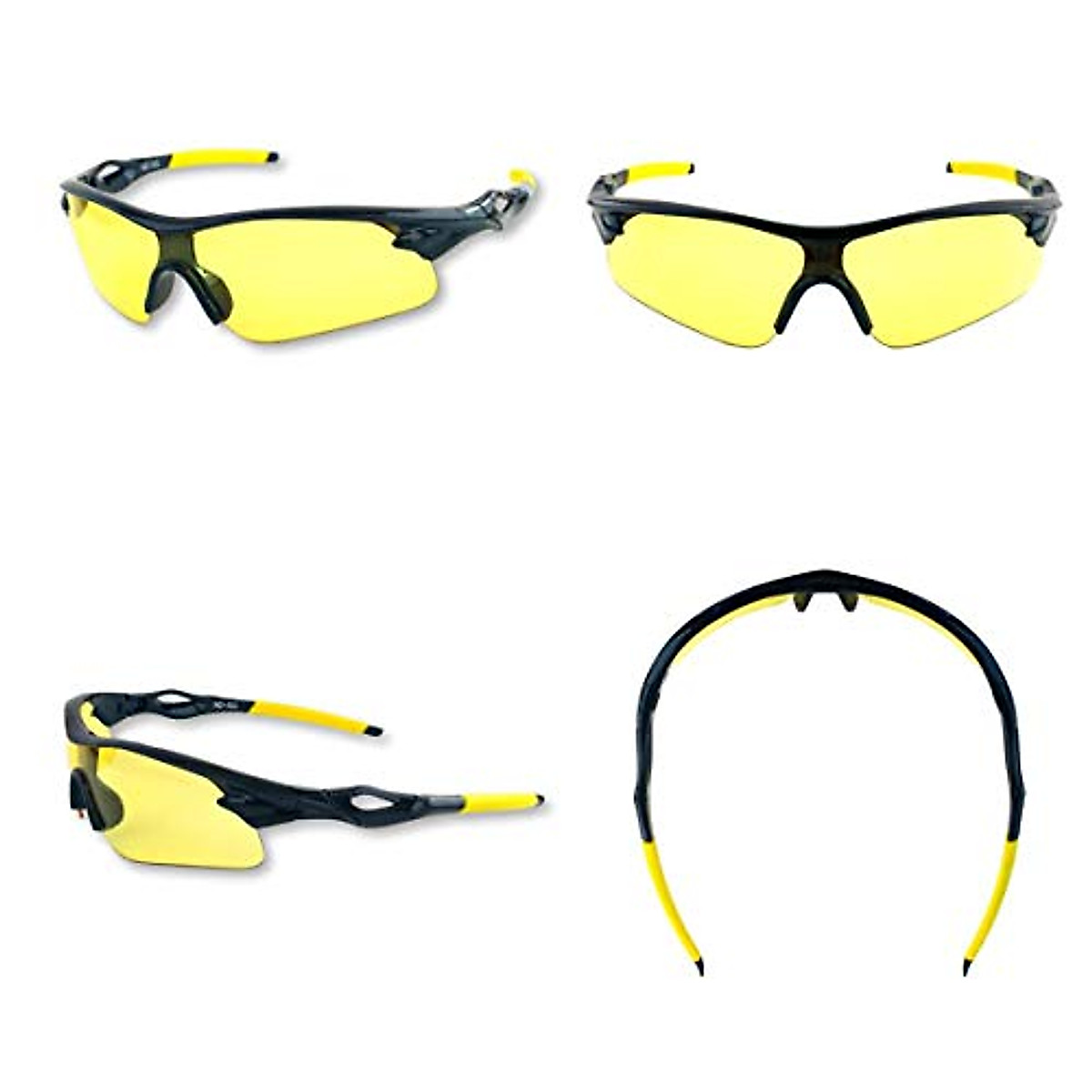iLumen8 BEST Shooting Glasses UV Blacklight Yellow Vision Safety Eye protection