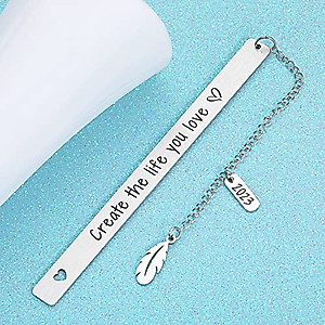 Inspirational Gifts for Women Men Birthday Graduation Gifts for Her Teens End of Year Student Gifts from Teacher Retirement Leaving Gift for Coworker Class of 2023 Graduates Gift Bookmark for Him Her