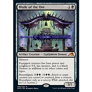 Magic: the Gathering - Blade of The Oni (089) - Kamigawa: Neon Dynasty