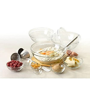 Duralex - Lys Stackable Clear Bowl 10,5 cm (4 1/8 in) Set Of 6