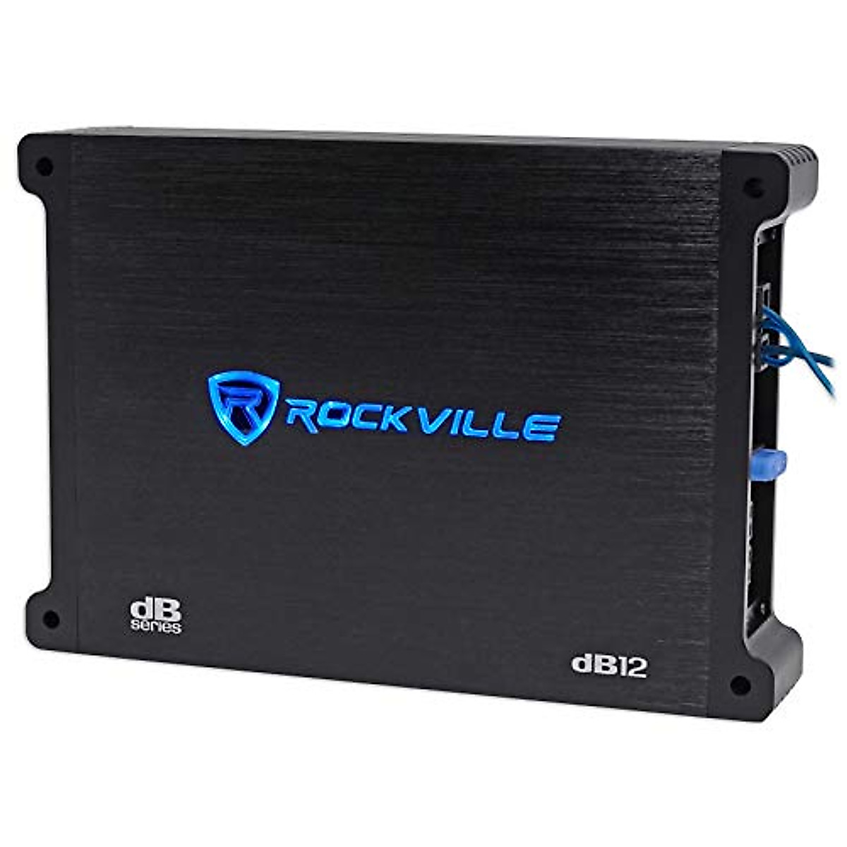 Rockville dB12 2000w Peak / 500w RMS Mono Car Amplifier + Amp Kit