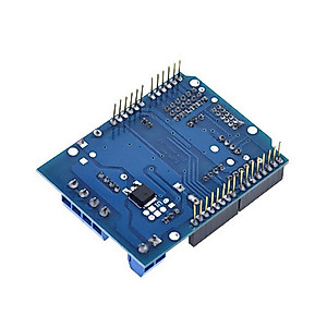 Treedix L298P Motor Shield Stepping DC Motor Drive Module Drive Expansion Board Compatible with Arduino