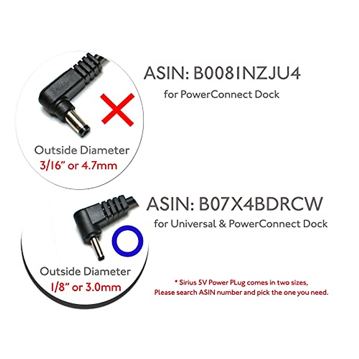 EDO Tech Ultra Compact 5V Car Charger Vehicle Motorcycle Power Cord for Sirius XM SUPV1 UC8 SV-3 Sportster Starmate Stratus 3 4 136-4458 Inv2 Stiletto Xm2Go Gex-Inno2 XpressRC Sportscaster Radio Dock