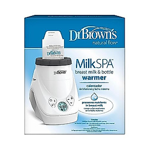 Dr. Brown’s Natural Flow MilkSPA Breastmilk and Bottle Warmer with Dr. Brown’s Deluxe Electric Sterilizer for Baby Bottles and Other Baby Essentials