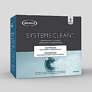 Jacuzzi T627000 Systems Clean Whirlpool Bath