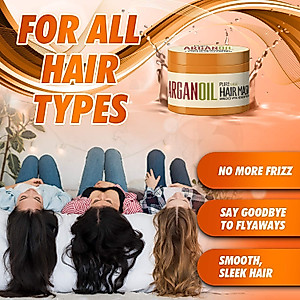 PURE NATURE Argan Oil Shampoo, Conditioner, and Hair Mask