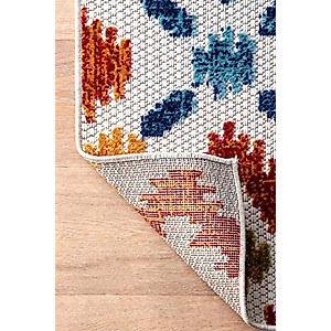 nuLOOM Labyrinth Transitional Indoor/Outdoor Accent Rug, 2' x 3', Multi