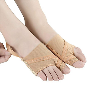 Toe Splints Corrective Socks, Day Night Hallux Valgus Bunion Brace Straightener, Toe Arthritis Pain Relief Hammer Overlapping Big Bones Orthopedic Cushioned Soft Silicone Sleeve Wrap (S)