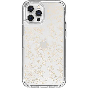 OTTERBOX SYMMETRY CLEAR SERIES Case for iPhone 12 Pro Max - WALLFLOWER (CLEAR/CLEAR WALLFLOWER GRAPHIC)