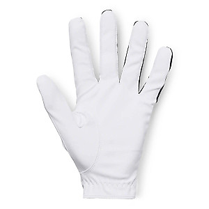 Under Armour UA Medal Golf Glove - 1349705-001 - Black/White/Black - LXL