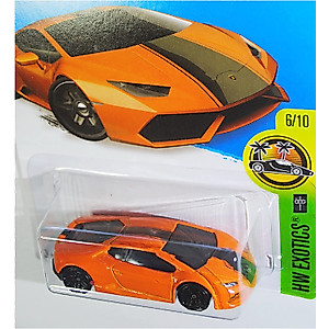 Hot Wheels 2016 HW Exotics Lamborghini Huracan LP610-4 76/250, Orange