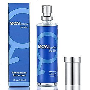 Racsoh Pheromone Perfume for Men & Women - Attraction Cologne, Unisex Love Potion Fragrance, Enhance Seduction & Intimacy. Irresistible Pheromone Spray - Romantic Pheromone Sensual Attractant (Men)