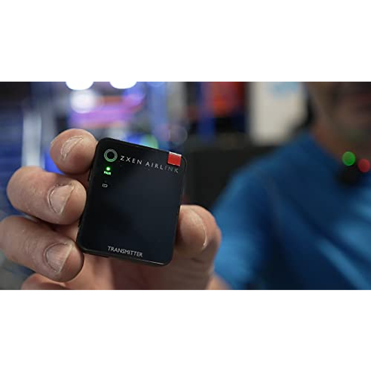 Zxen Technology Receiver and Earphones for Airlink and Other Compatible in Ear Monitor Systems