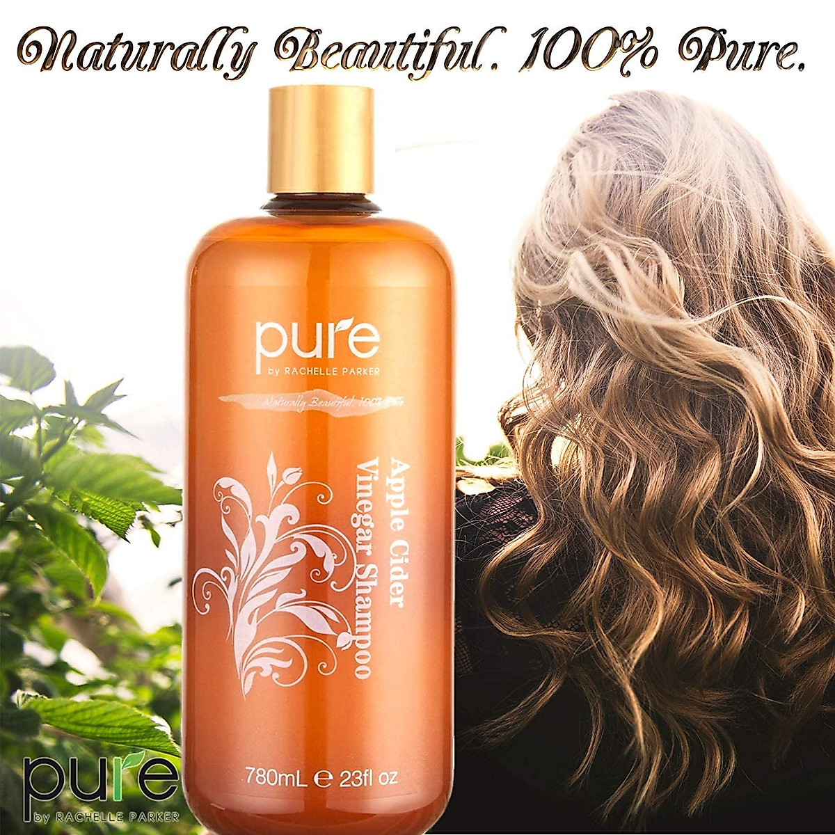 Apple Cider Vinegar 2 in 1 Shampoo and Conditioner Set. ACV Hair Shampoo for Damaged Hair. Apple Cider Vinegar Shampoo & Conditioner for Dandruff. Sulfate Free Apple Cider Shampoo Conditioner Combo