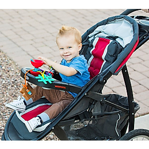 Grapple Suction Cup High Chair Toys Holder | 3 Toy Tethers Keep Toys from Falling | Holds Teethers, Toys, Snack Cups | for Babies 6-12 Months | Perfect for Travel and Restaurant
