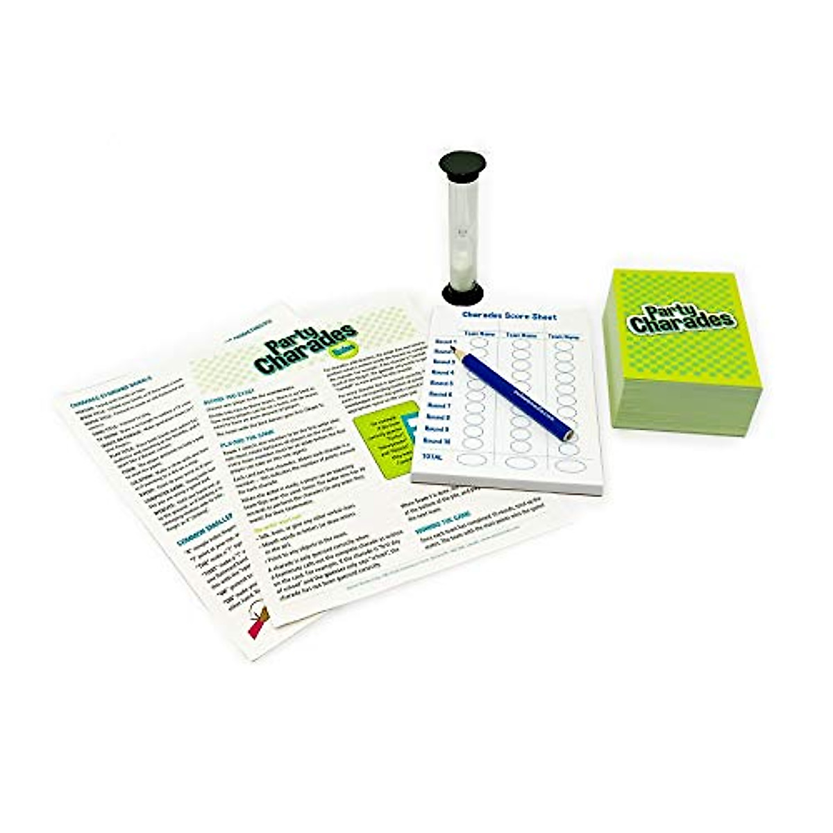 Party Charades Game – Contains 550 charades – Great Family Game for 2 or More Players Ages 10 and up by Outset Media