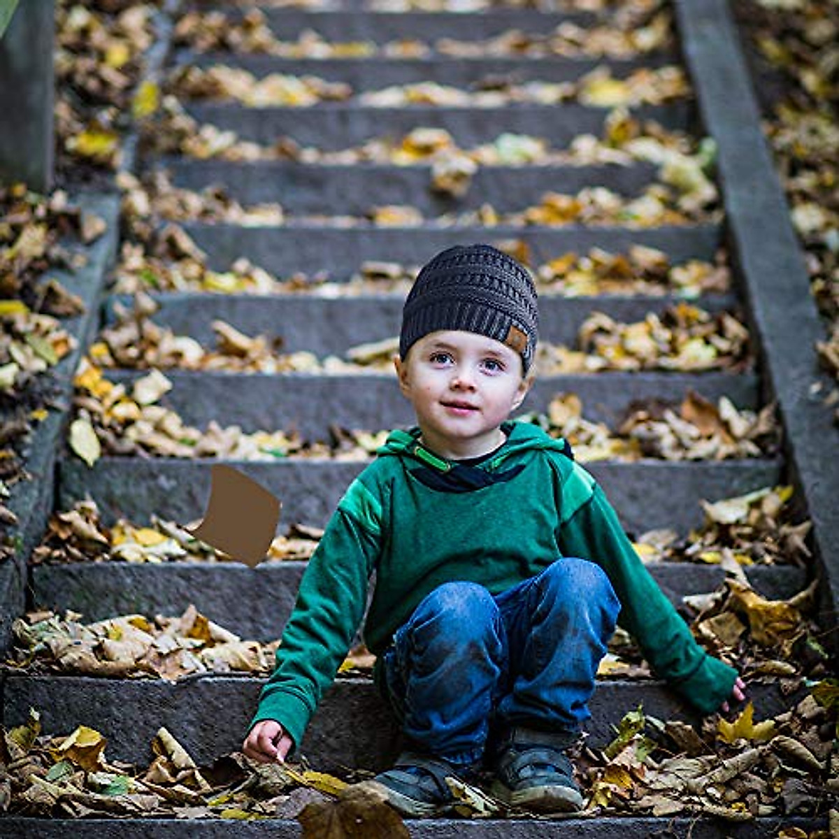 Didida Soft Warm Knitted Baby Hats Infant Toddler Baby Beanies Baby Winter Wool Hats