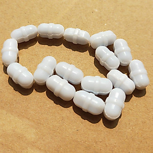 10PCS Magnetic Stirrer Stir Bar PTFE Magnetic Mixer Stir Bars (6X12mm, with Ring Shape)