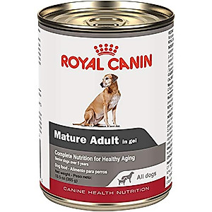 Royal Canin Canine Health Nutrition, Mature Adult In Gel Canned Dog Food, 13.5 oz Can (Case of 12)