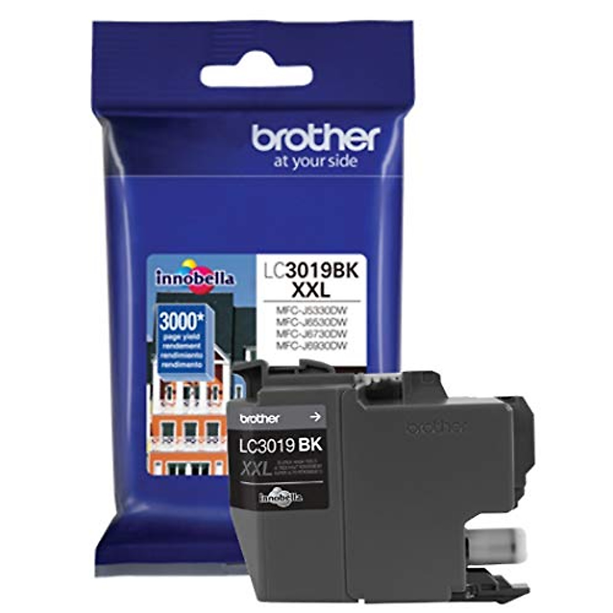 Rother LC-3019BK Super High Yield Ink Cartridge - Black - 1 Pack in Retail Packing …