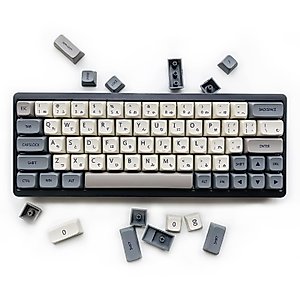 XDK Custom Keycaps 120 Keys(PBT XDA Dye-Sub) Enlightenment Japanese Keycap Set
