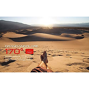 COOAU 4K 20MP WiFi Action Camera External Microphone Remote Control Underwater 40M Waterproof Sport Camera Time Lapse with 2X1200mAh Batteries and 20 Accessories