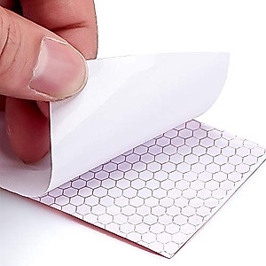 STARREY Reflective Tape Outdoor Red White 1/2 in X 30 FT Waterproof Self Adhesive DOT-C2 Safety Caution Reflector Conspicuity dot Tape for Trailers Cars