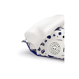 Little Toes Natural Baby Wipes with Woodland Design 75 Count