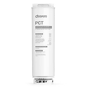Deepuro PCT Replacement Filter Cartridge for RO System WP-A6/WP-B6 WP6G-PCT