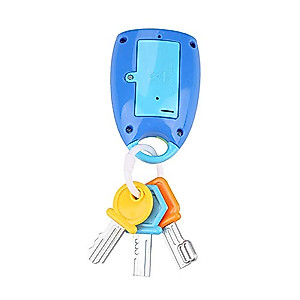 Baby Car Toy Music Function Remote Control Car Baby Toys Functional Safe Adorable Easy Operation Toddler for Kids Toddler Nursery (Blue)