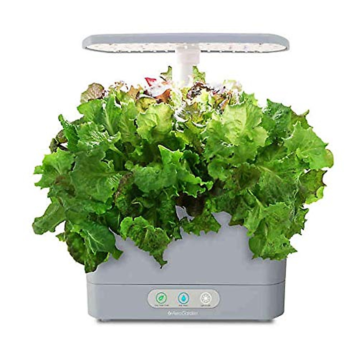 AeroGarden Harvest Indoor Hydroponic Herb Garden, Silver