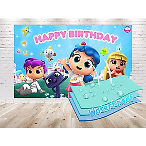 5x3 FT True and The Rainbow Kingdom Birthday Party Backdrop for Theme Party Decorations Banner